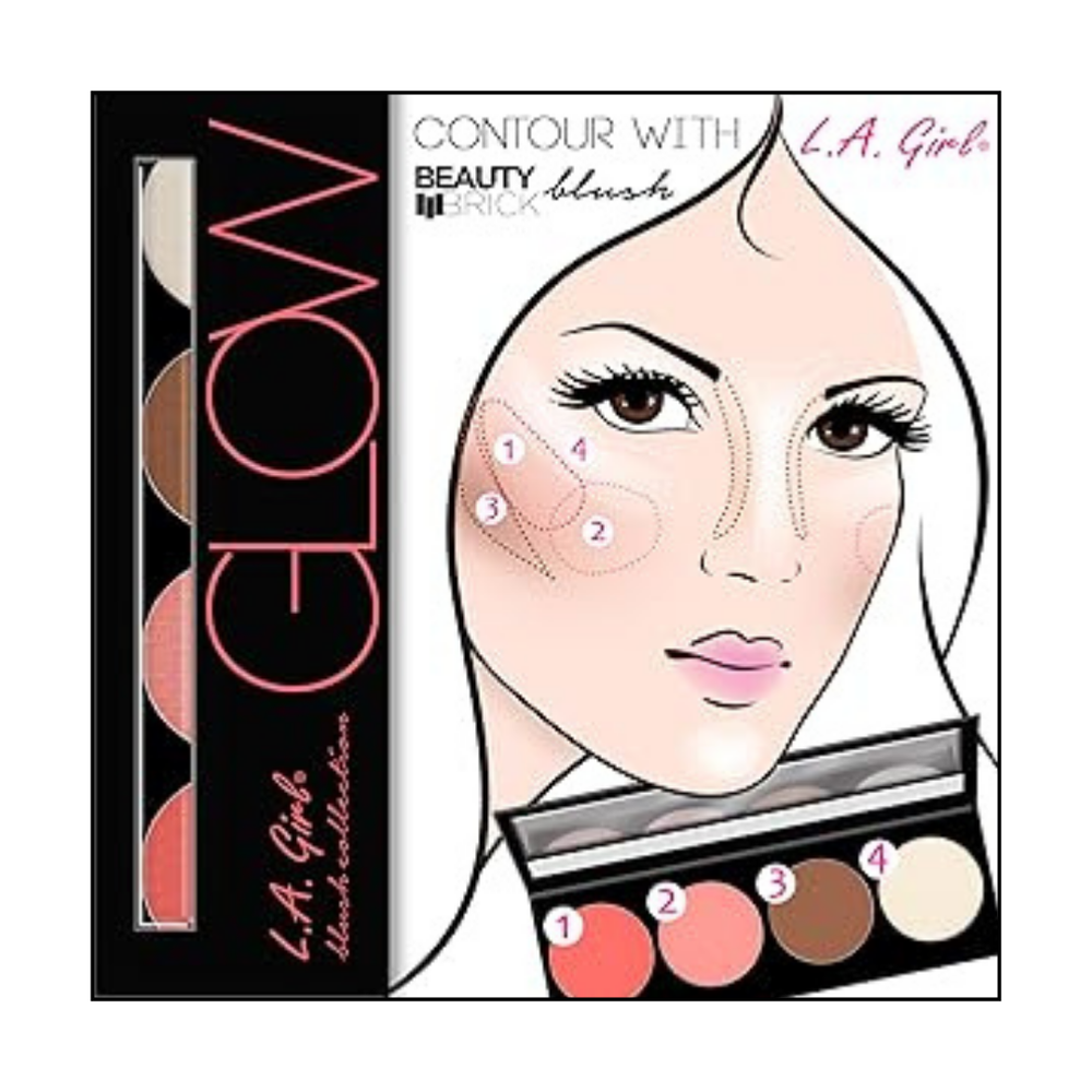 L.A. Girl Beauty Brick Blush Collection | Ashley Lee Cosmetics
